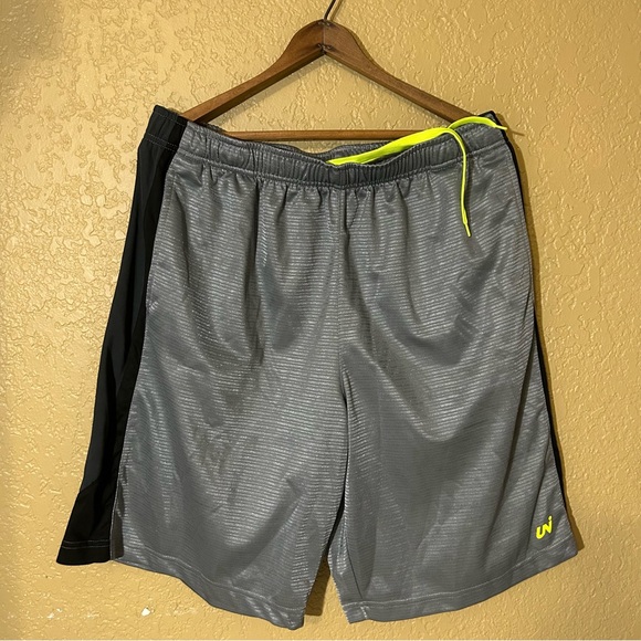 Unipro | Shorts | Unipro Metallic Grey Basketball Shorts | Poshmark